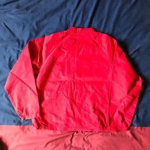 Supreme | Jackets & Coats | Supreme Snap Front Twill Jacket Red | Poshmark